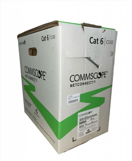 Cabo de Rede Cat6 Commscope Netconnect 305m - Cinza - JC FIOS E CABOS